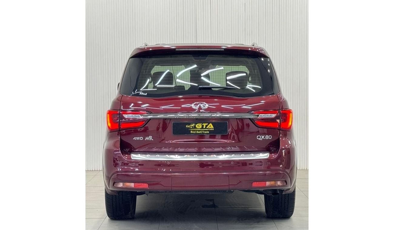 Used Black Edition 8 5.6L 2021 Infiniti QX80 Black Edition, 2027 Infiniti Warranty + Service ...