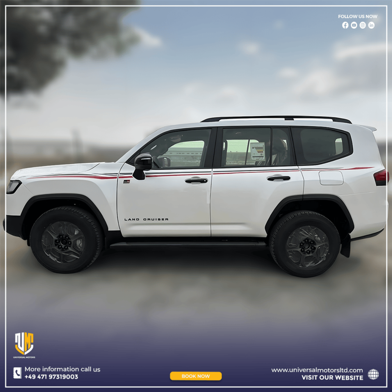 New TOYOTA LAND CRUISER GR-S HIGH-V6G 3.5L 10AT-RADAR-2025 2025 for sale in Dubai - 843822
