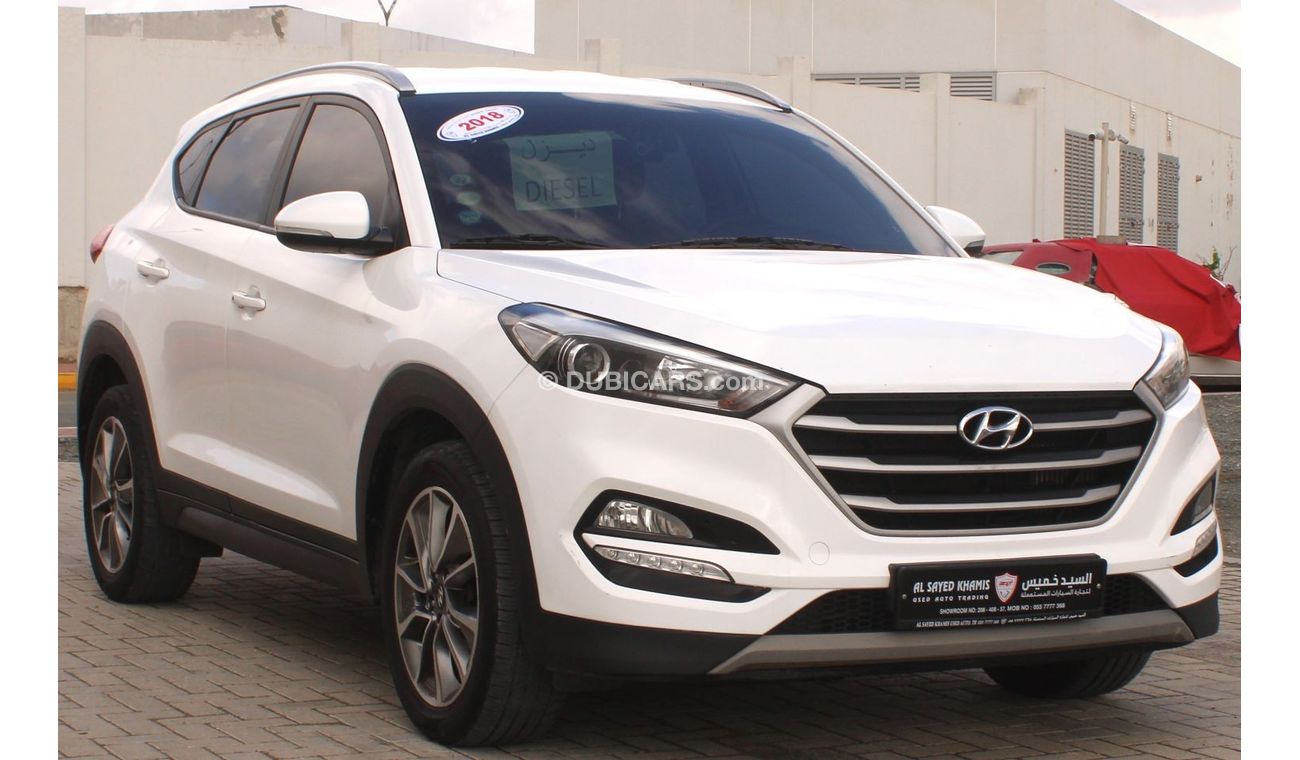 Used GLS Hyundai Tucson 2018, diesel, imported from Korea, customs ...