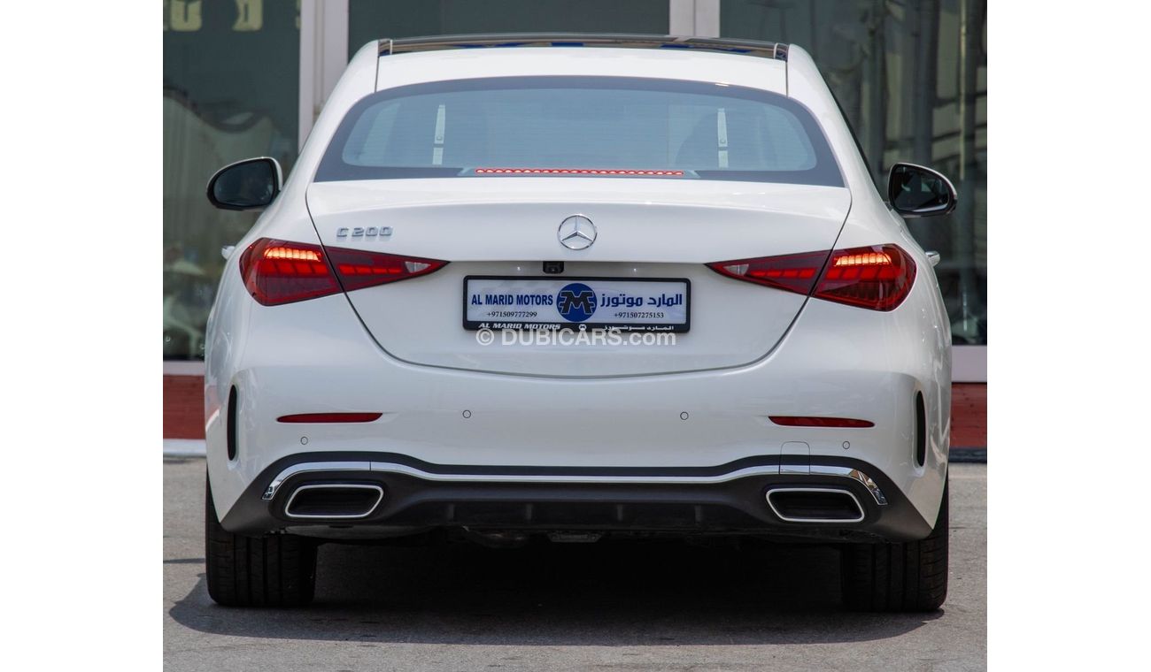 New Mercedes-Benz C200 Mercedes-Benz C 200 -white/red -2022 2022 for ...