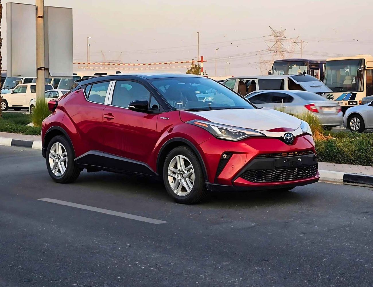 New Toyota CHR LUXURY / 1.8L HYBRID / PUSH START / LEATHER SEATS / FULL ...