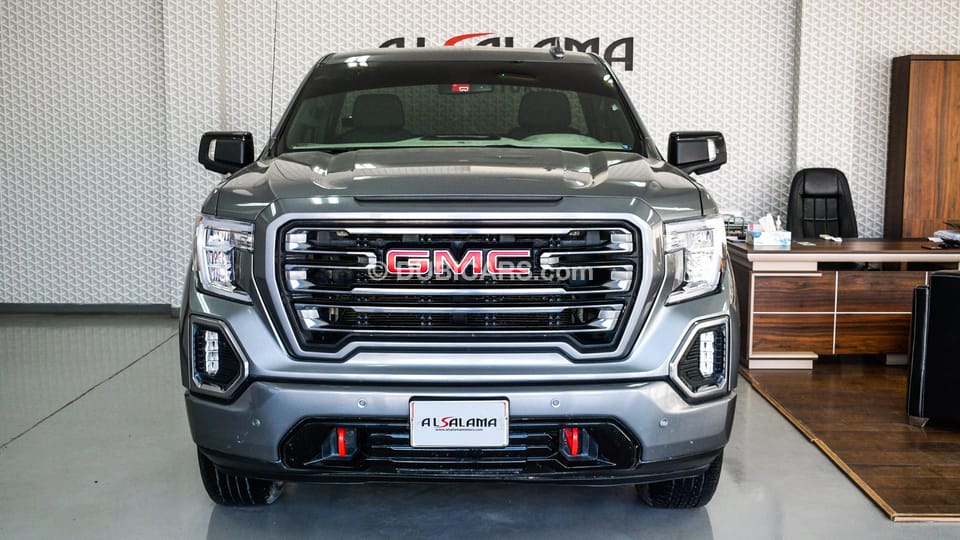 GMC Sierra AT4 5.3L for sale: AED 145,000. Grey/Silver, 2019