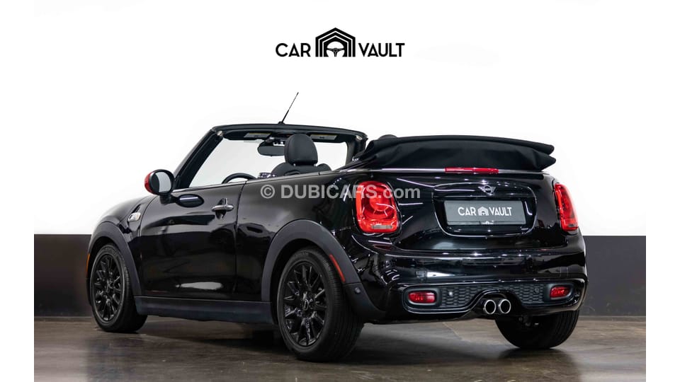Mini Cooper S Cabrio for sale: AED 109,000. Black, 2019