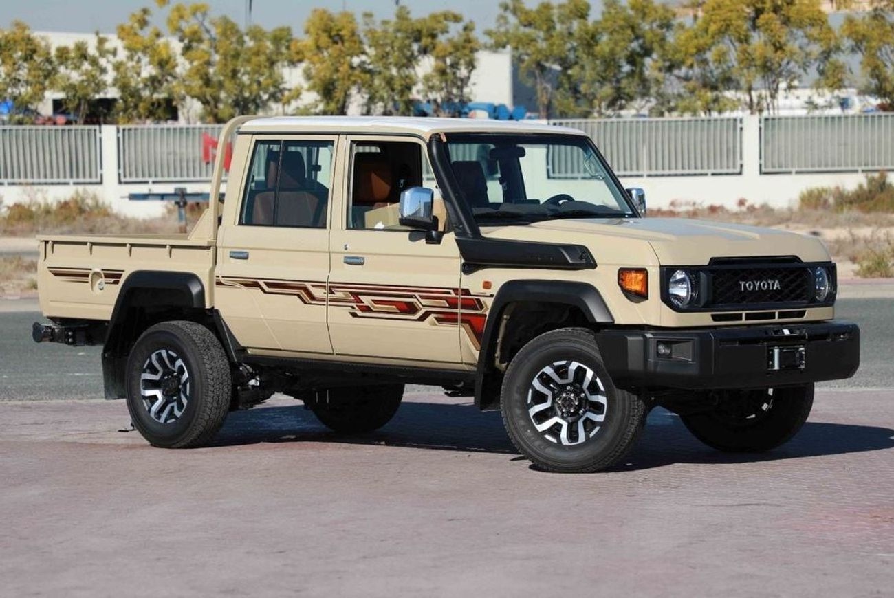 New Toyota Land Cruiser Pick Up 2024 TOYOTA LC79 LX Z DOUBLE CAB 2.8 - BEIGE inside TAN | Export ...
