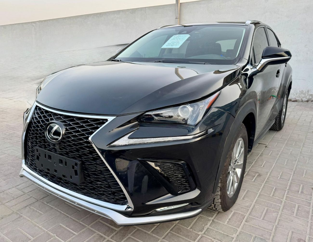 Used 2021 Lexus Nx300 Black Full Option Sunroof-Alloy Rim- Push start ...