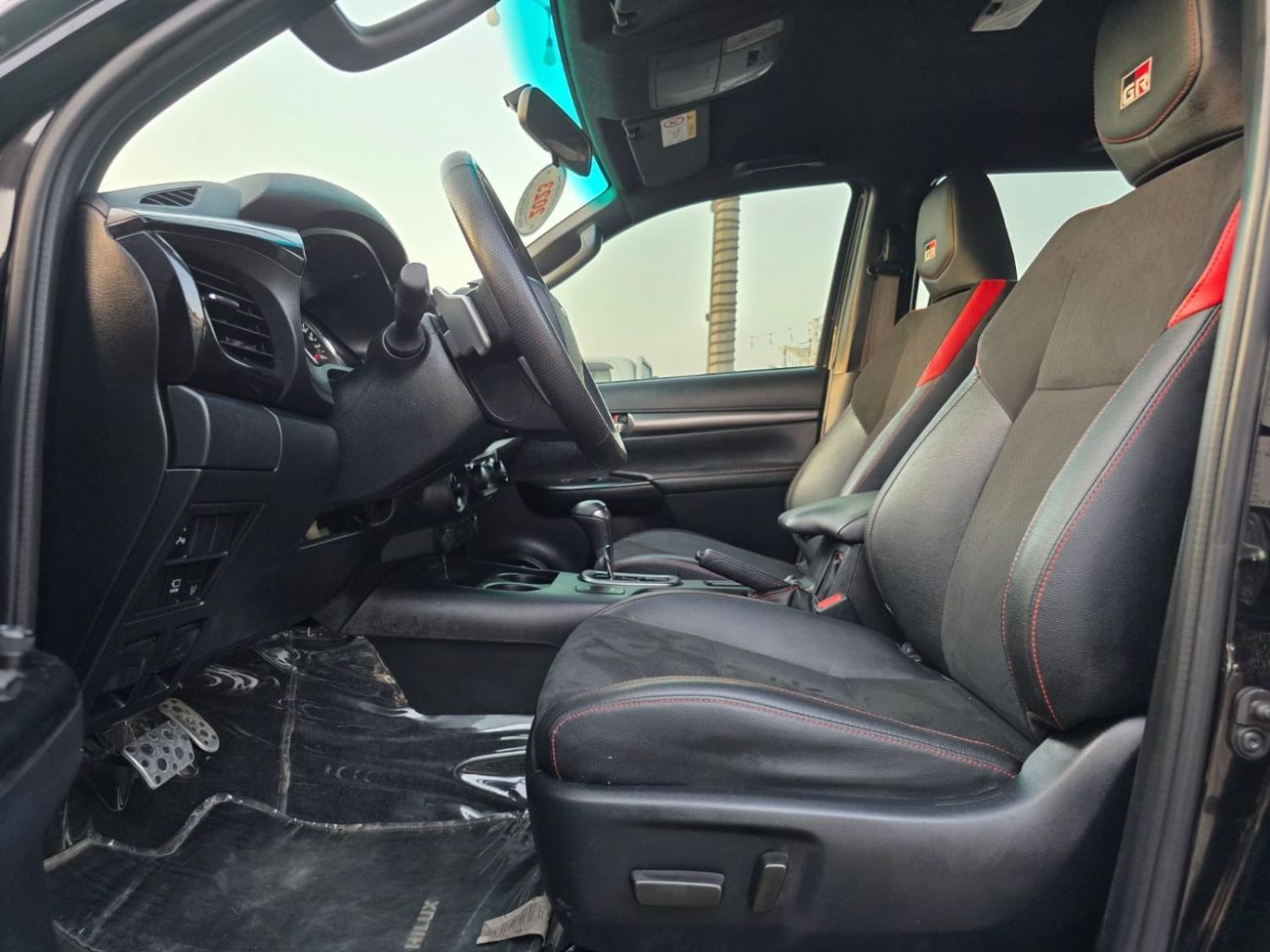 Used GR Sport 2.8L TOYOTA HILUX 2023 GR SPORT 4 CYLINDER 2.8L FULL OPTION GCC clean car without ...