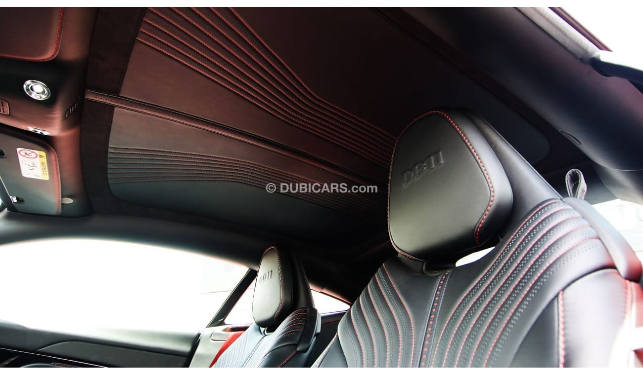 Used Aston Martin DB11 V12*Gloss black roof*Trunk black*Wooden inlay ...