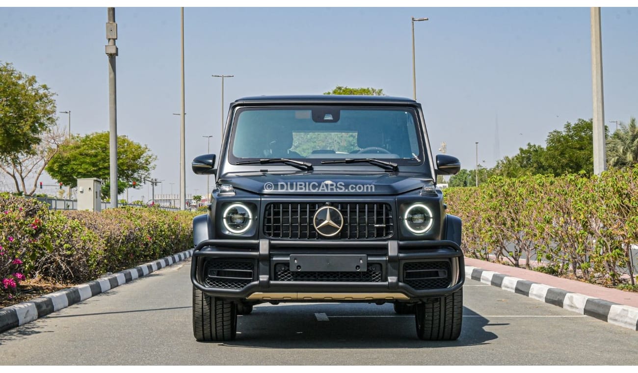 New Mercedes-Benz G 63 AMG Mercedes G63 |Night Black Magno |Gold ...