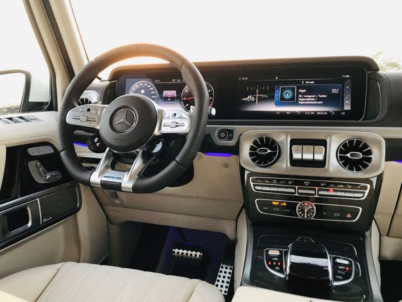 New Mercedes-Benz G 63 AMG White White 2020 for sale in Dubai - 313415