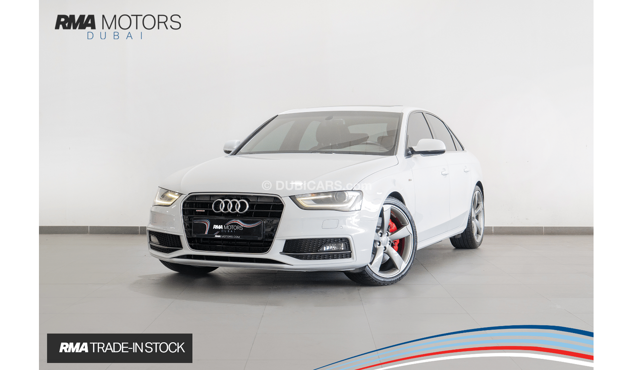 Used Audi A4 TFSI S-Line 3.0L V6 Quattro 2015 for sale in Dubai - 552247