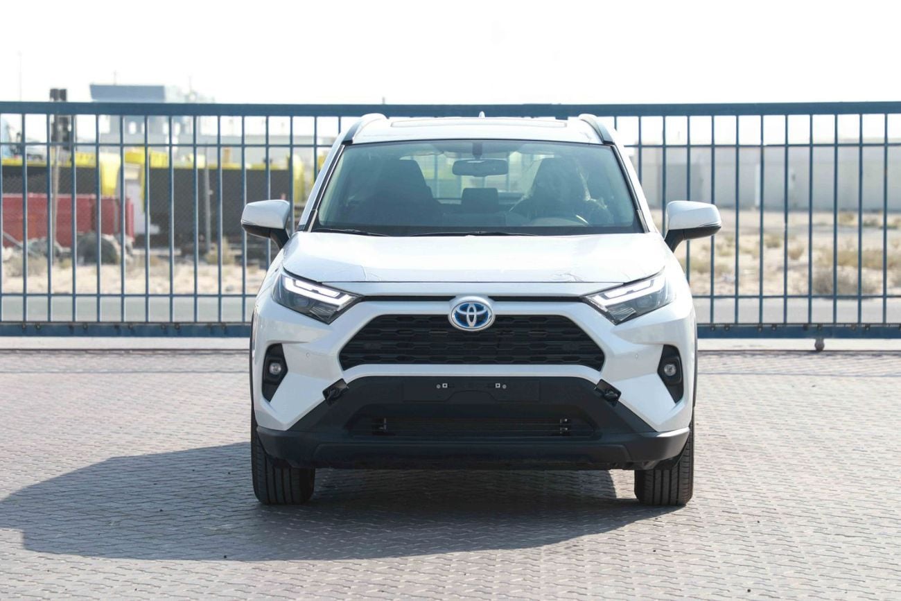 New 2024 Toyota Rav4 MID 2.5 - Hybrid - White Pearl Inside Black ...