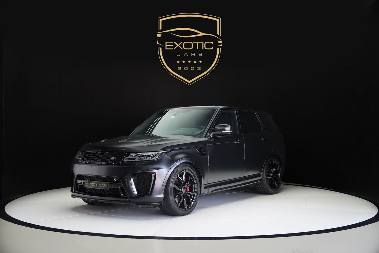 Used Land Rover Range Rover Sport SVR 5.0L (550 HP) 2020 for sale in ...