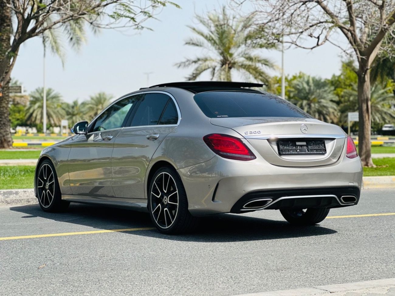 Used Mercedes-Benz C200 AMG Pack MERCEDES C200 MODEL 2019 GCC SPACE ...