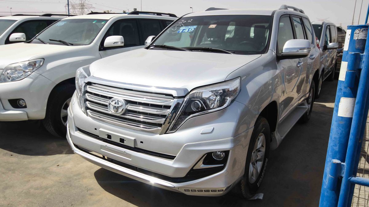 Toyota Prado facelifted to new shape with all accessories for export ...
