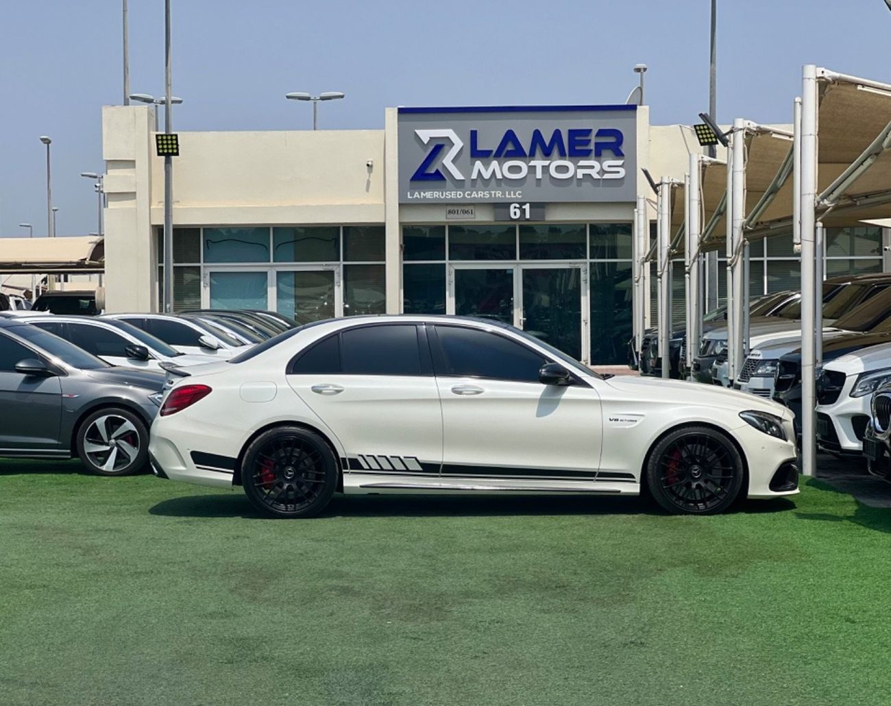 مستعملة مرسيدس بنز C 63 AMG Std 2016 للبيع في الشارقة - 784800