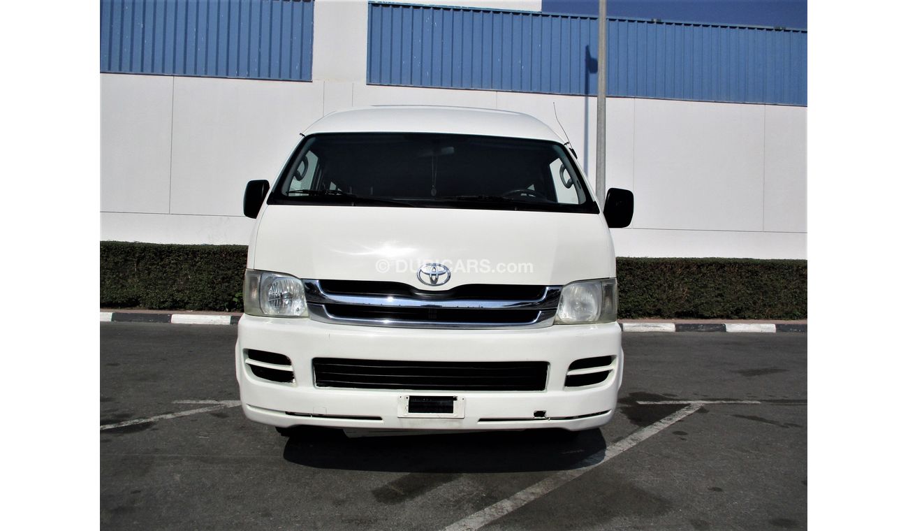 Used Toyota Hiace TOYOTA HIAC HIGHROOF 15 PASSENGER 2010 LOW KM 2010 ...