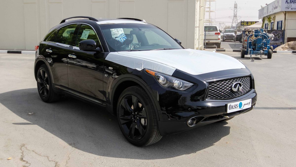 Infiniti QX70 S for sale: AED 157,000. Black, 2017