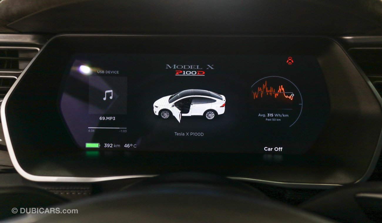 Used Tesla Model X XP100d 2017 for sale in Dubai - 355368