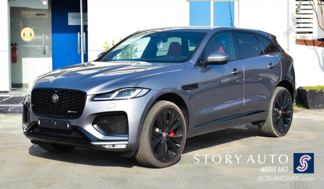 Used Jaguar F Pace P400 3.0 V6 AWD RDynamic 2021 for sale in Dubai - 559363