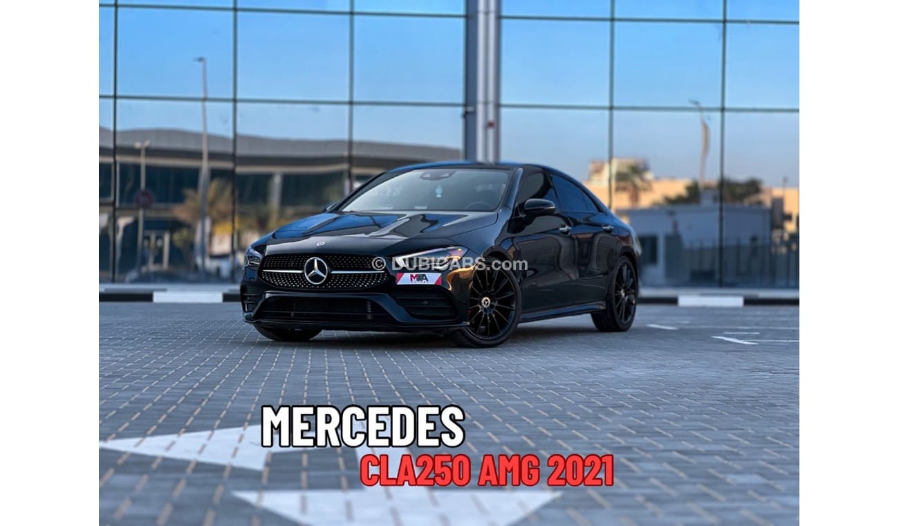 Used Mercedes-Benz CLA 250 AMG 2021 (low mileage) fully loaded 2021 for sale in Dubai - 604976