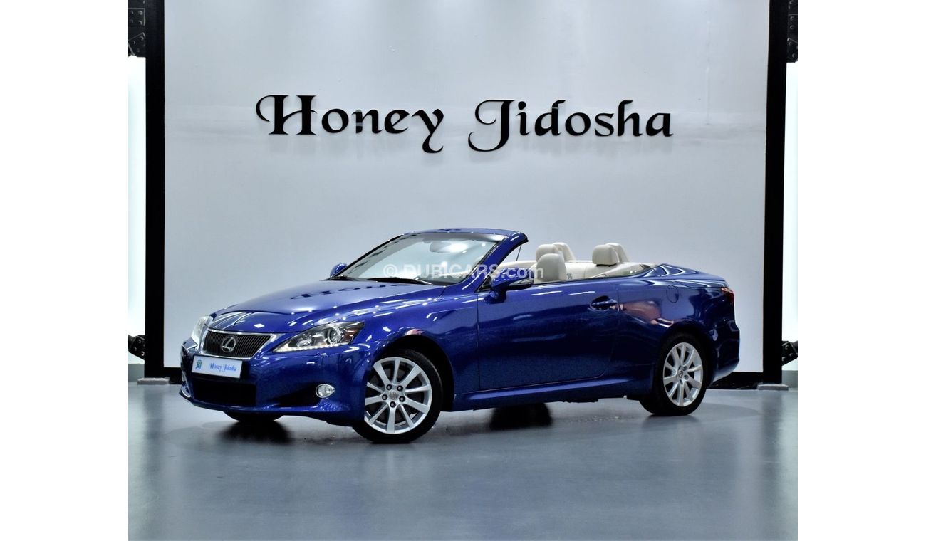 مستعملة لكزس IS 300 EXCELLENT DEAL for our Lexus IS 300C ( 2013 Model ...