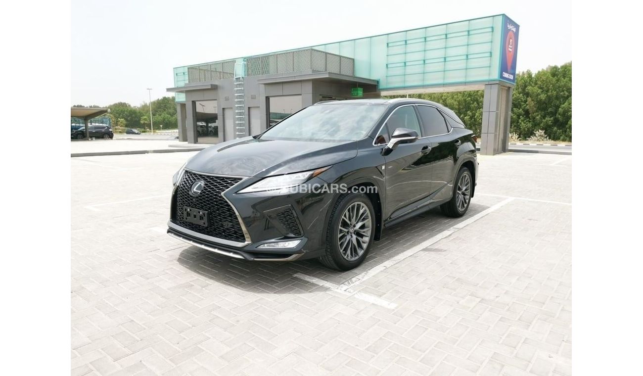 Used Lexus RX350 (F-Sport)-2022-Black 2022 for sale in Sharjah - 637842