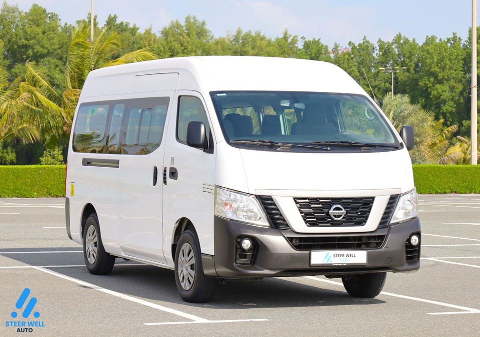 Used Nissan Urvan 2021 High Roof 2.5 Petrol MT / 13 High Back Executive Seats / GCC / Ready to ...