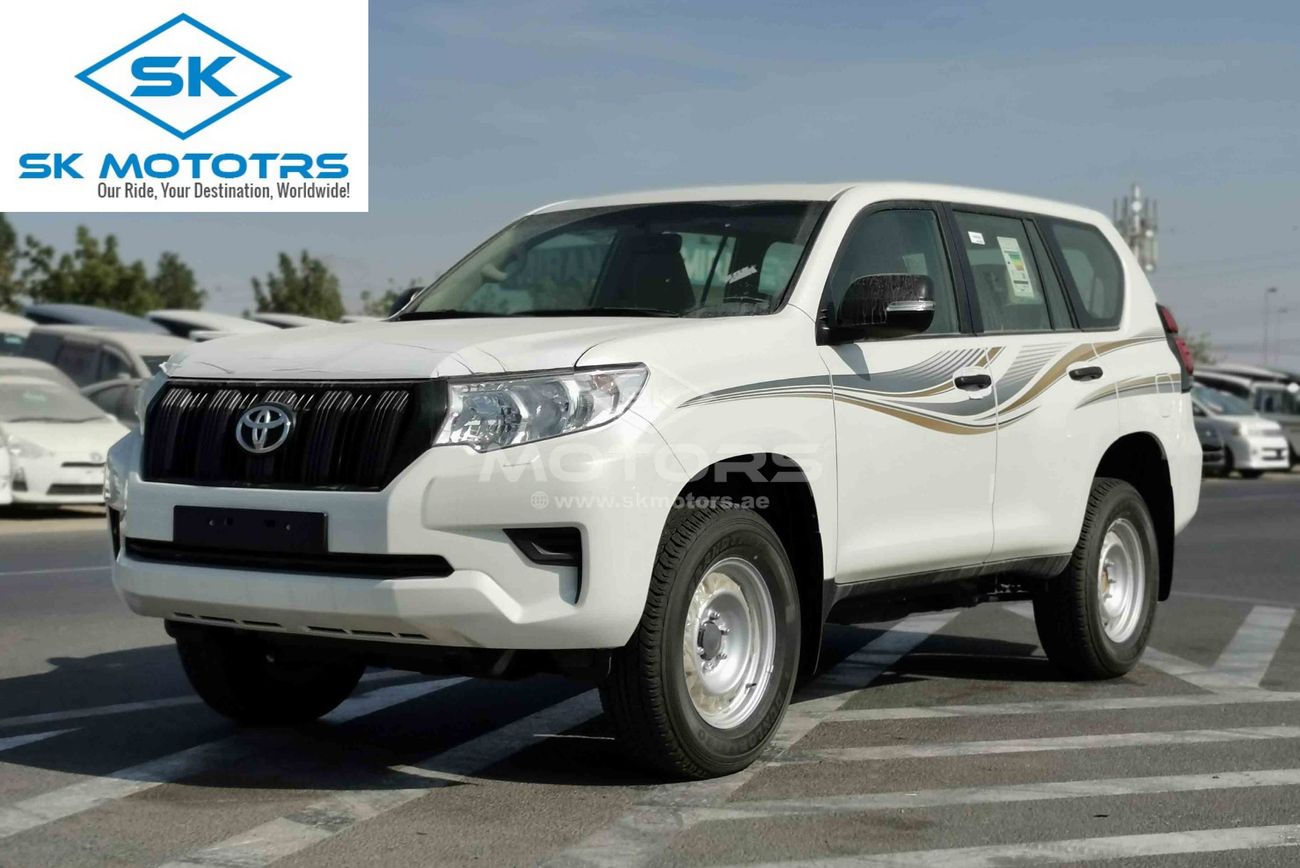 New Toyota Prado TX 2.7L Petrol, Back trye, 17" Tyre, Sunroof, Cool Box ...