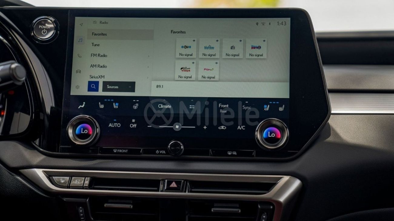 New Lexus RX 500h 2.4L HYBRID - BLACK: F SPORT STYLING, HUD, PANORAMIC ...