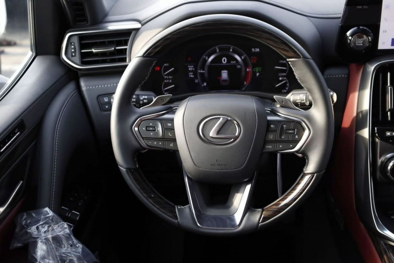 New Lexus LX600 3.5L Prestige Model 2023, new color black inside red ...