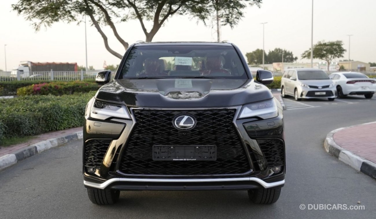 New Lexus LX600 LEXUS LX 600 - F-SPORT - 2023 - BLACK 2023 for sale in Dubai - 589611