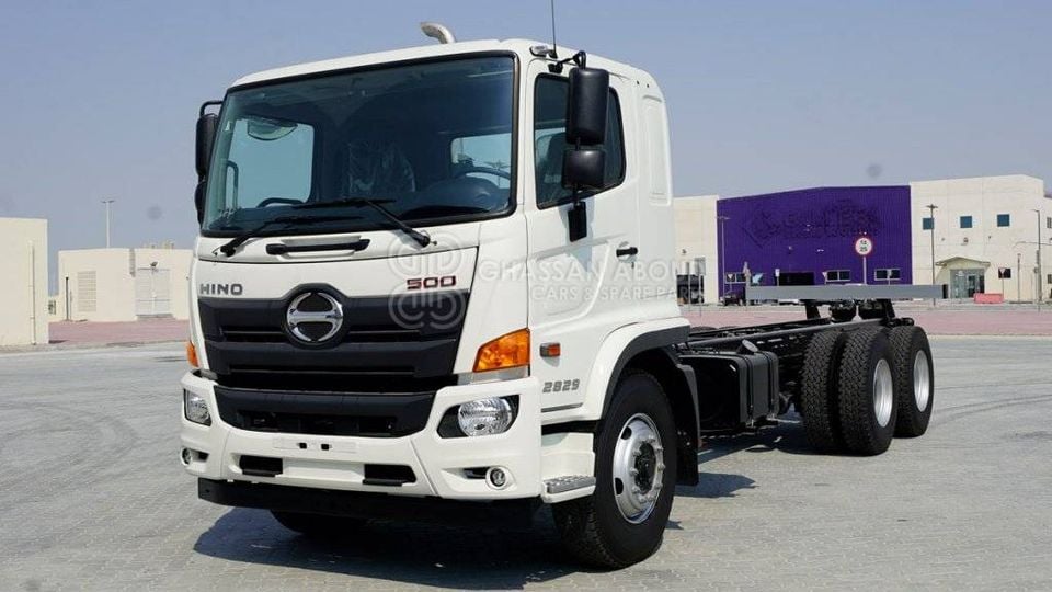 New Hino 500 HINO FM 2829 Chassis GVW 28 Ton, Single Cab 6 × 4 with Bed Space, M/T MY23 2023 for ...