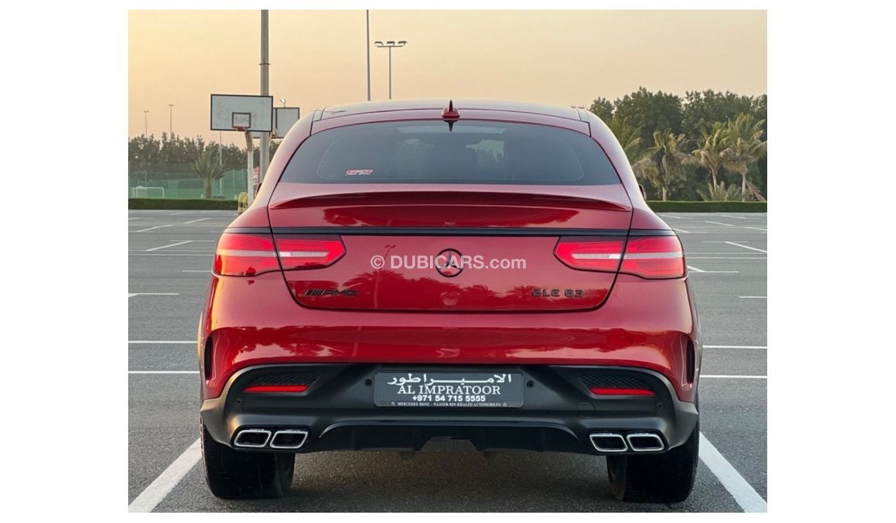 Used Mercedes-Benz GLE 63 AMG S Coupe MERCEDES GLE 63 2016 GCC 2016 for ...