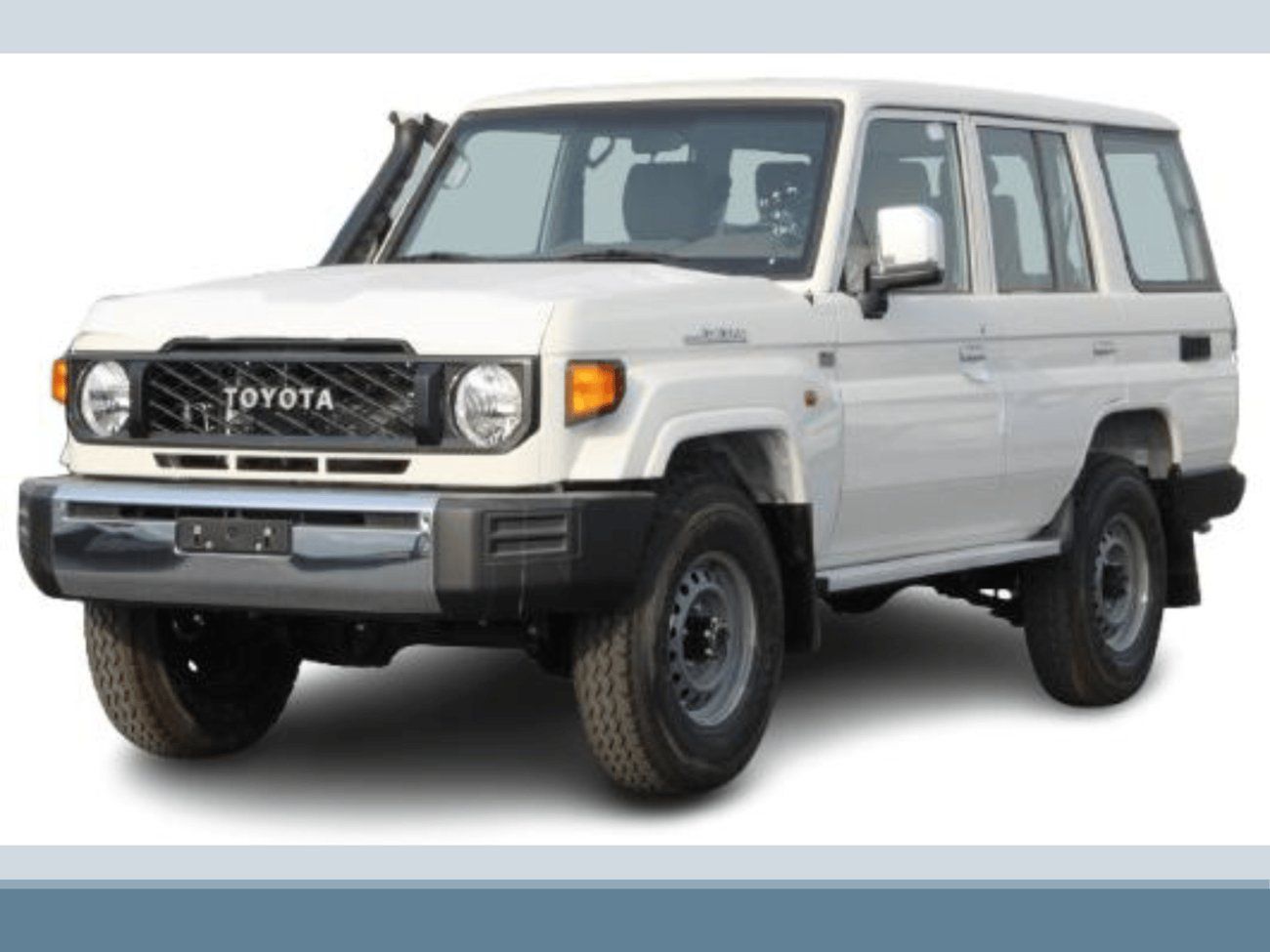 New Toyota Land Cruiser 70 ECT0031 - Toyota LC76 Hardtop 5 Doors - 2.8L Diesel Manual White 2025 ...