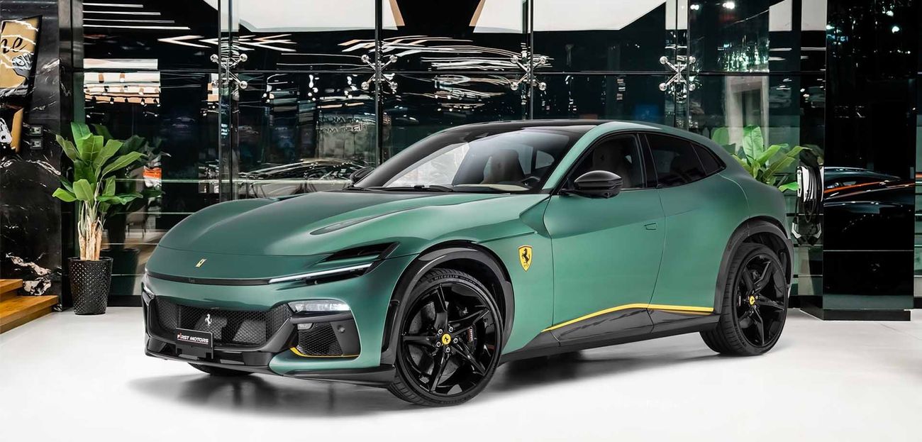 New Ferrari Purosangue 6.5L V-12 Naturally Aspirated Engine 2024 for ...
