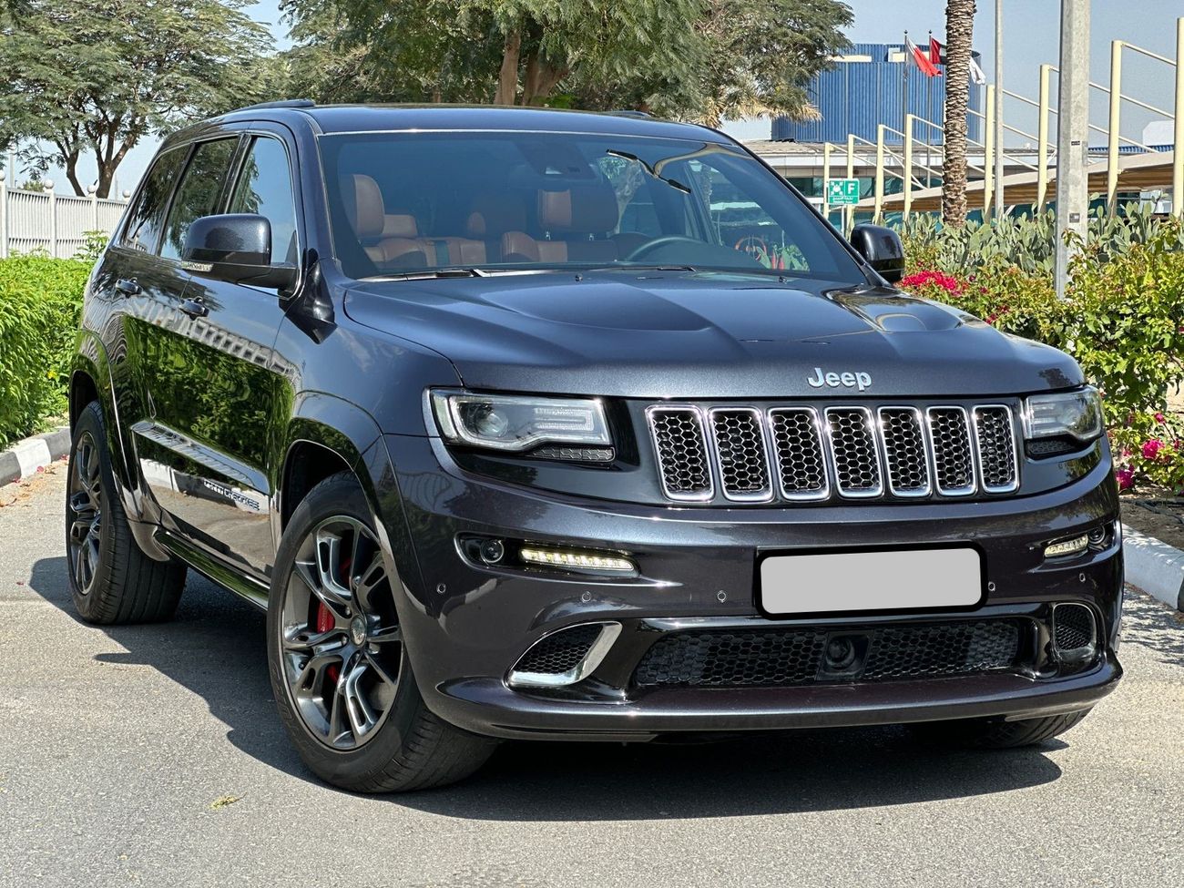 Used Jeep Grand Cherokee SRT8 V8 Engine GCC Full Options SUV 2014 for ...