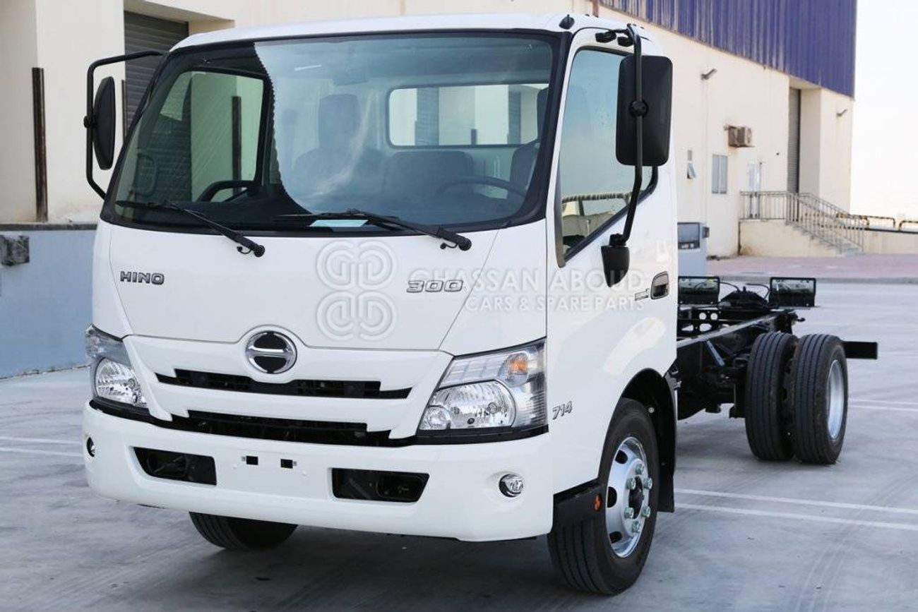 New Hino 300 714 Chassis, 4.2 Tons (Approx.), Single cabin with TURBO, ABS and AIR BAG MY23 ...