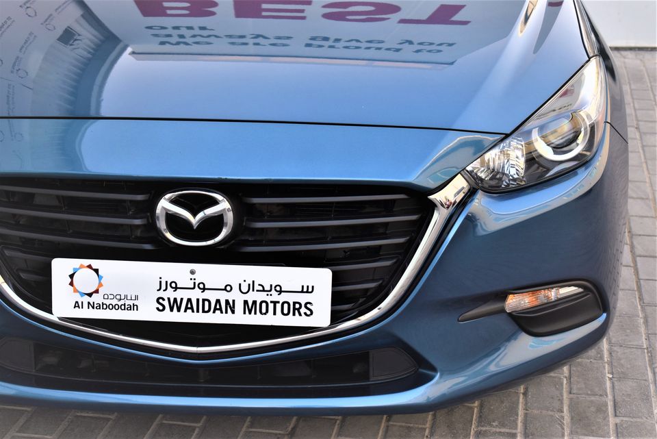 Used Mazda 3 AED 1076 PM | 1.6L S GRADE GCC DEALER WARRANTY 2019 for sale in Dubai - 585148