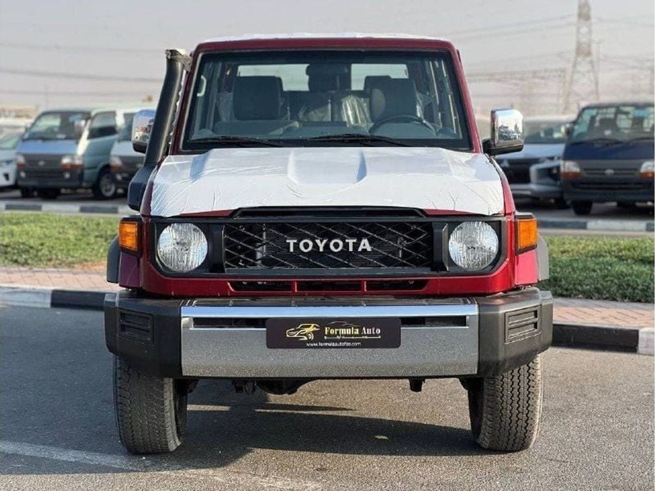 New Toyota Land Cruiser Hard Top LC76 4.0L PTR M/T // 2024 // HIGH OPTION WITH DVD & BACK CAMERA ...