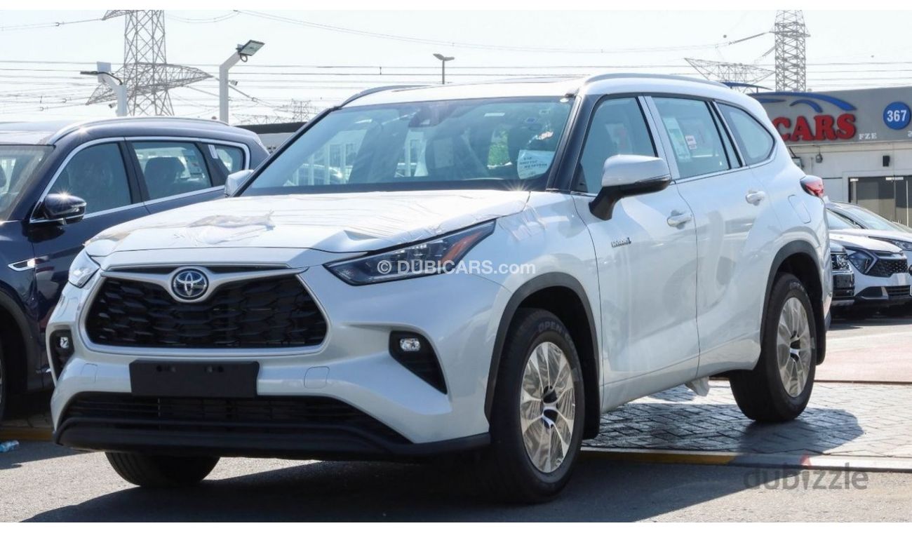 New Toyota Highlander TOYOTA_HIGHLANDER_GLE_2023_HYBRID_WHITE 2023 for ...