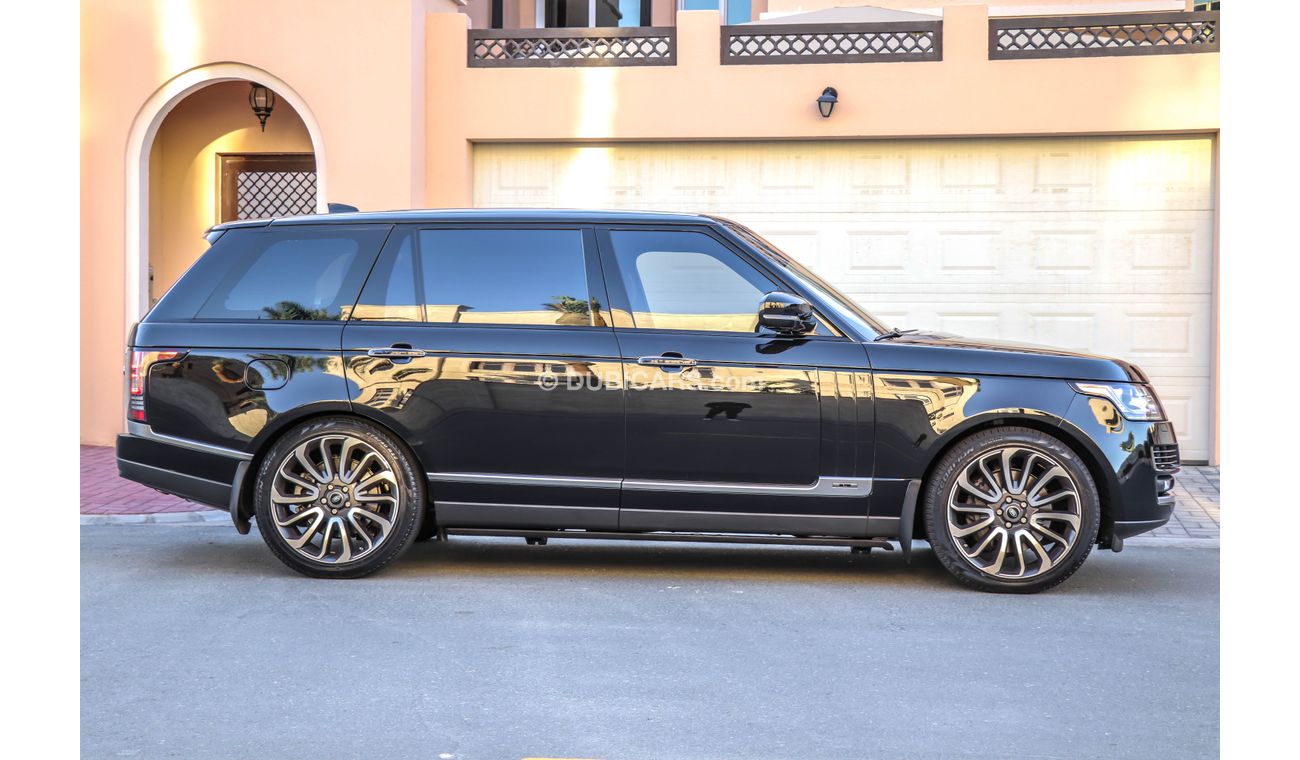 Used Land Rover Range Rover Long Wheelbase 2017 GCC under Al Tayer ...
