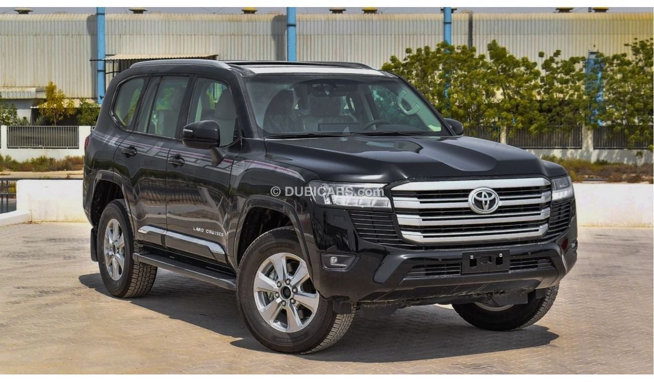 New Toyota Land Cruiser 2023 Toyota LC300 3.5 TT GXR 18" AL P AT - Black inside Beige 2023 for ...