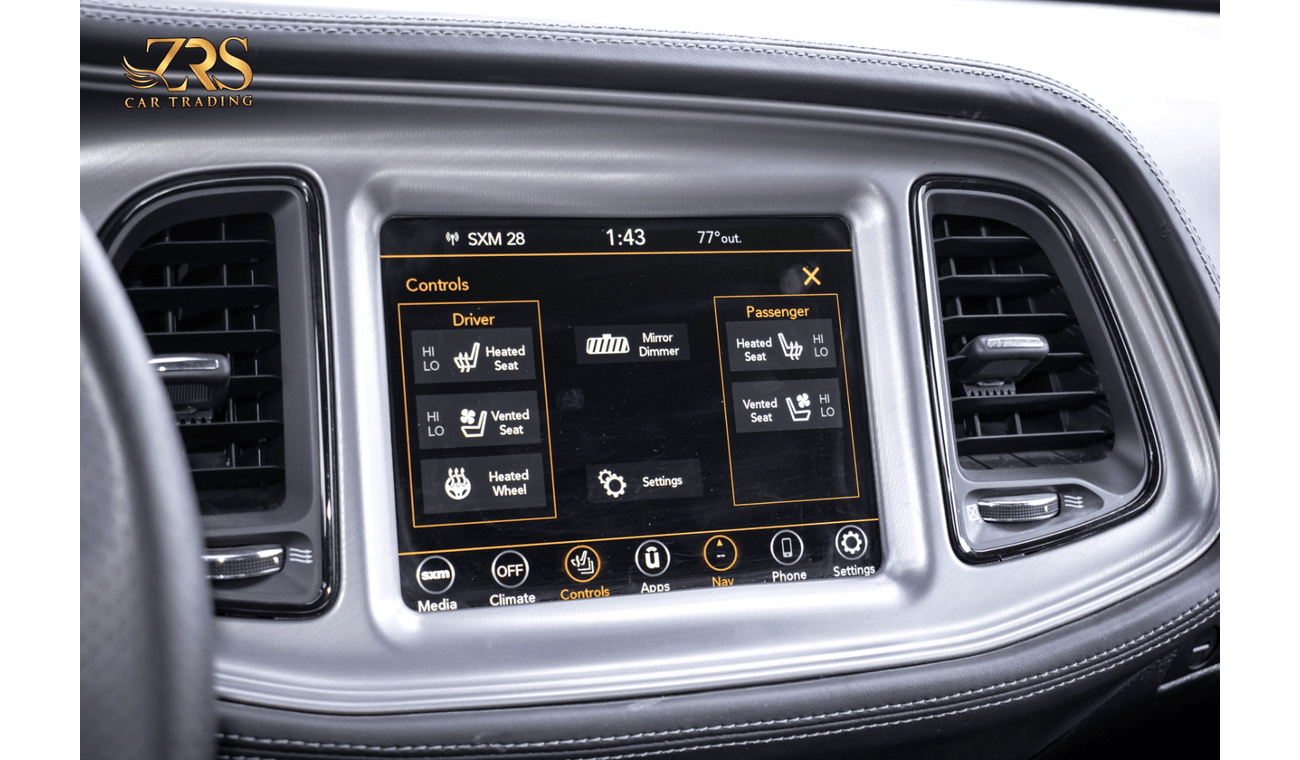 Used Dodge Challenger AED 1,200 P.M | 2023 DODGE CHALLANGER GT | V6 3 ...