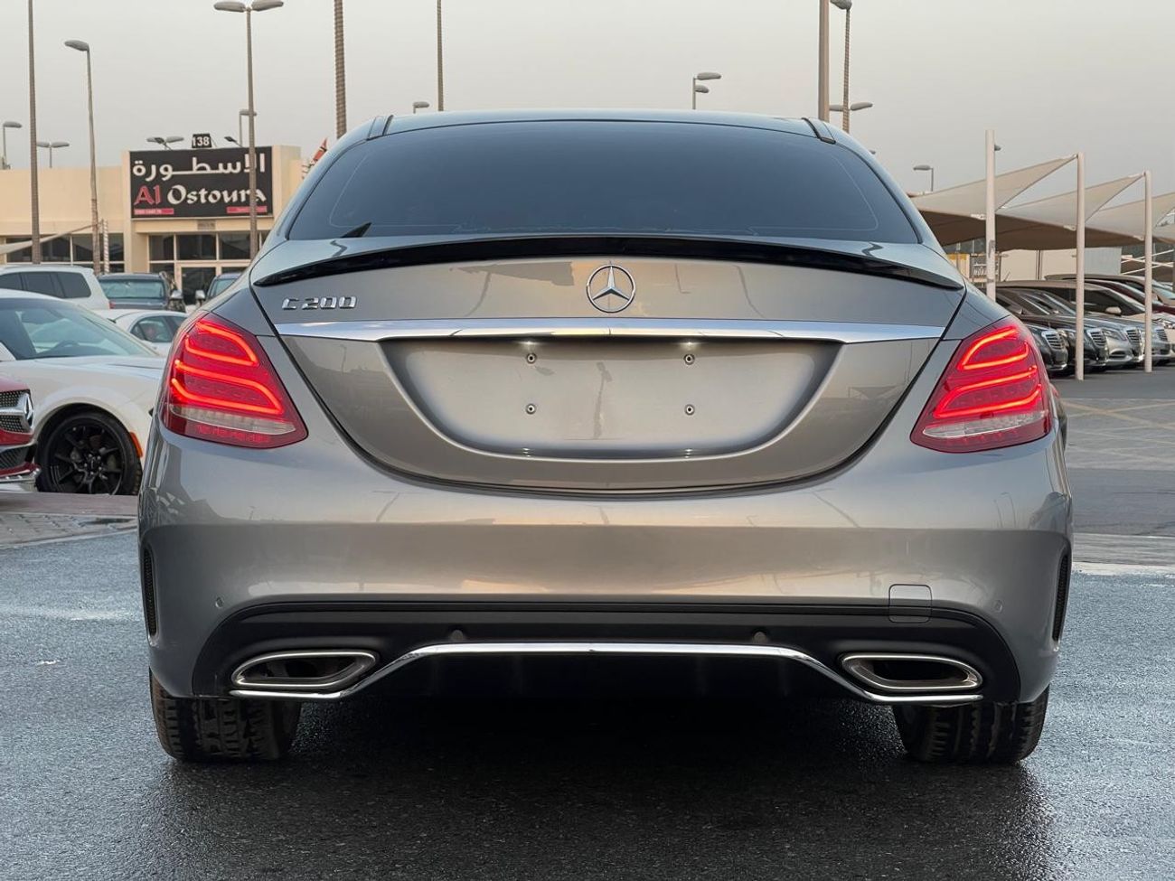 Used Mercedes Benz C200 AMG Pack Mercedes C200 _GCC_2015_Excellent ...