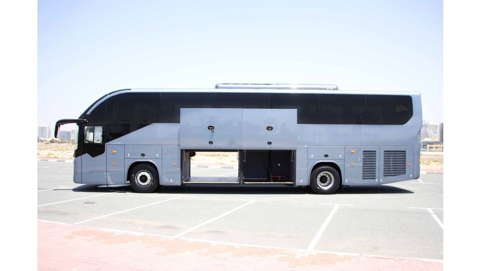 New CHTC Bus 2024 CHTC COACH 12.5M 22STR - Silver inside White | Export ...