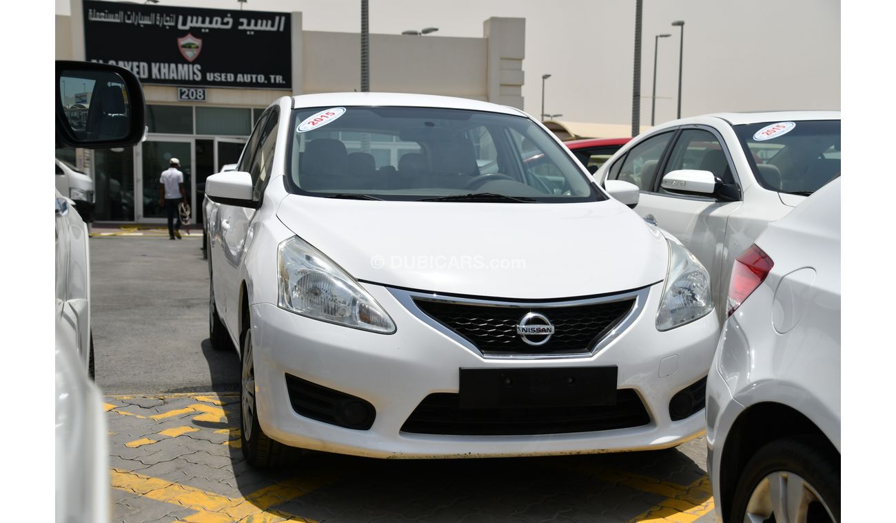 Used Nissan Tiida 2015 White GCC No Accident No Paint A perfect ...