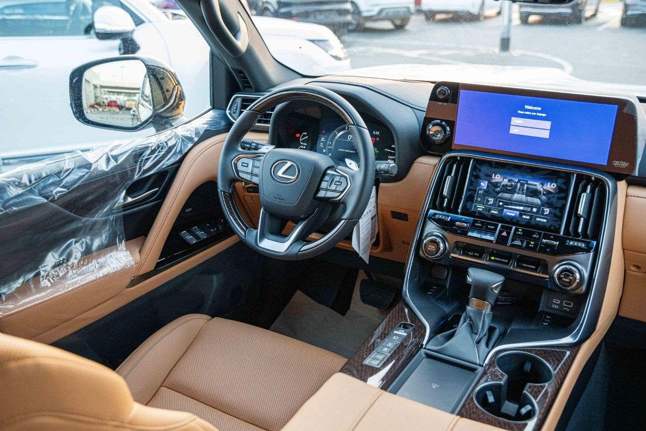 New (FOR EXPORT) NEW 2024 LEXUS LX600 TURBOSPORT 0 KM - GREEN / TAN ...