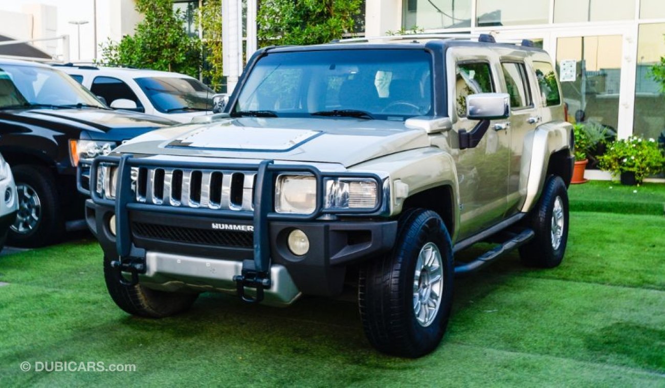 Used Hummer H3 Humer H3 model 2009 golden coulour GCC number one ...