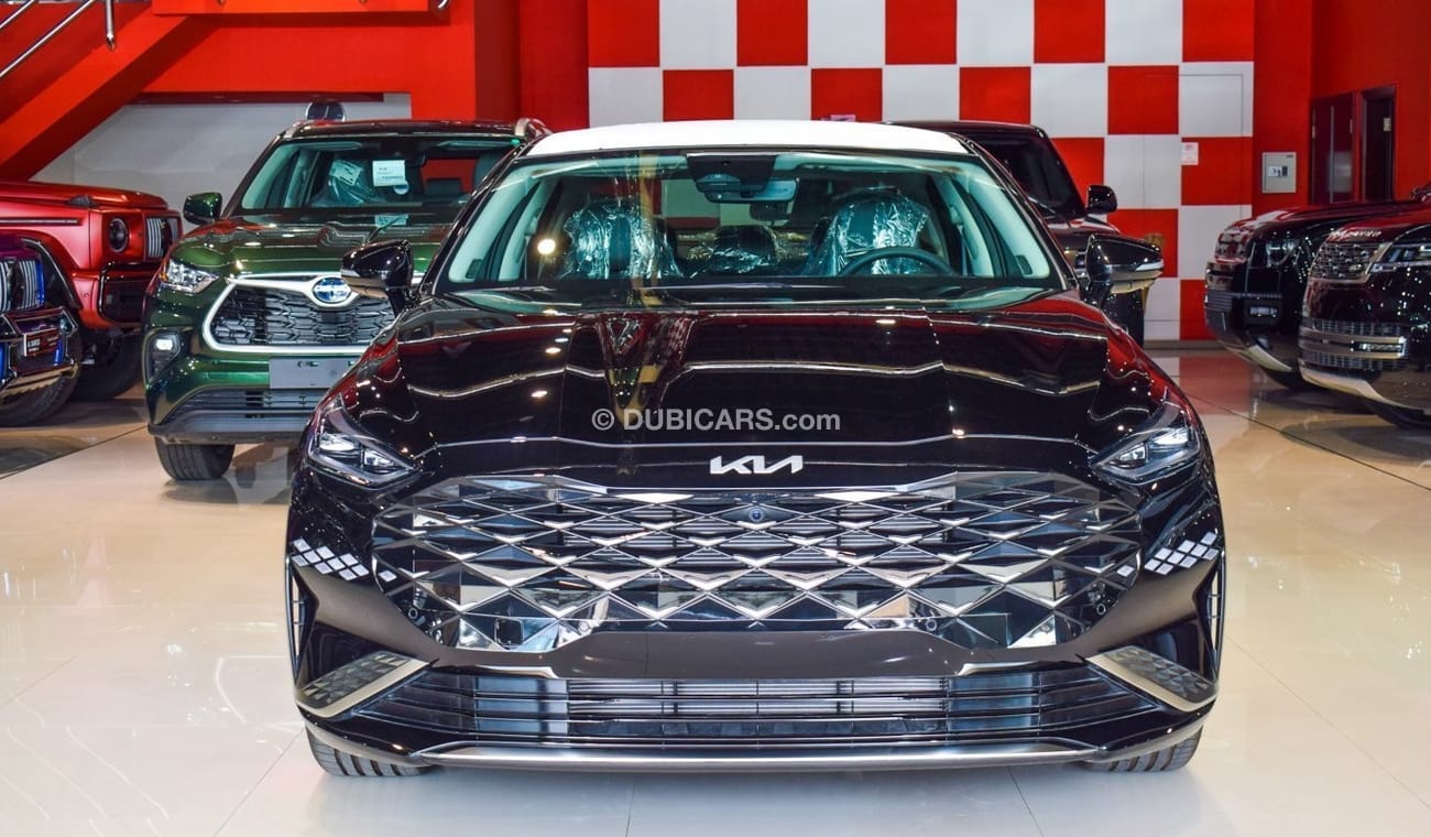 New KIA K8 - V6 3.5L PETROL 2023 - BLACK COLOR 2023 for sale in Dubai - 629072