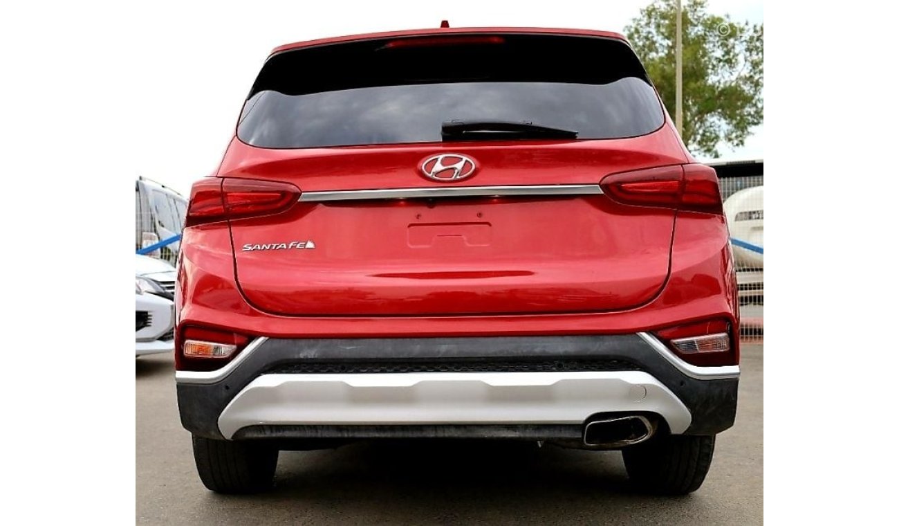 Used HYUNDAI SANTA FE 2019 RED 2019 for sale in Dubai - 569776